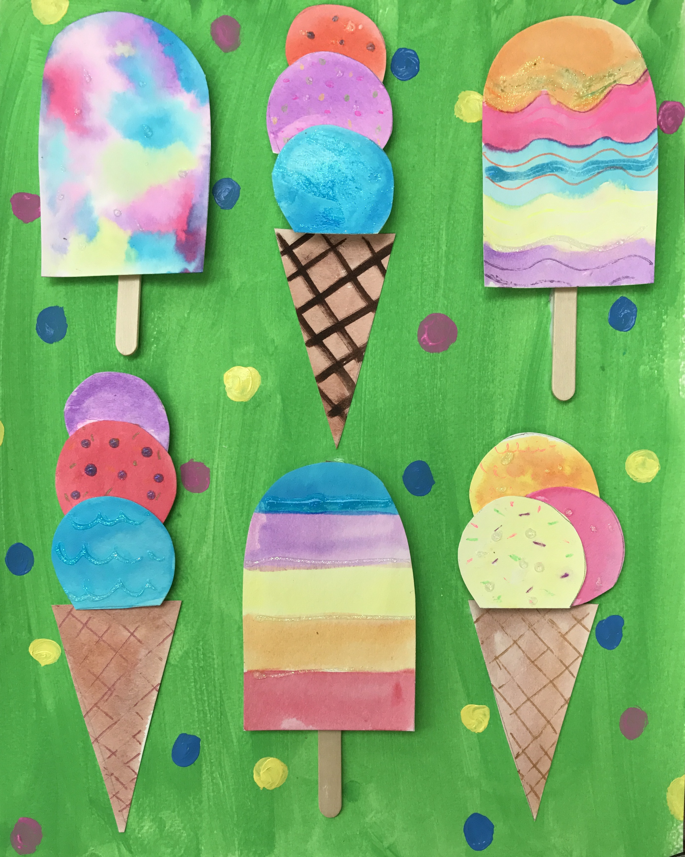 We all scream for Ice Cream Camp! - Maureen Marks Art